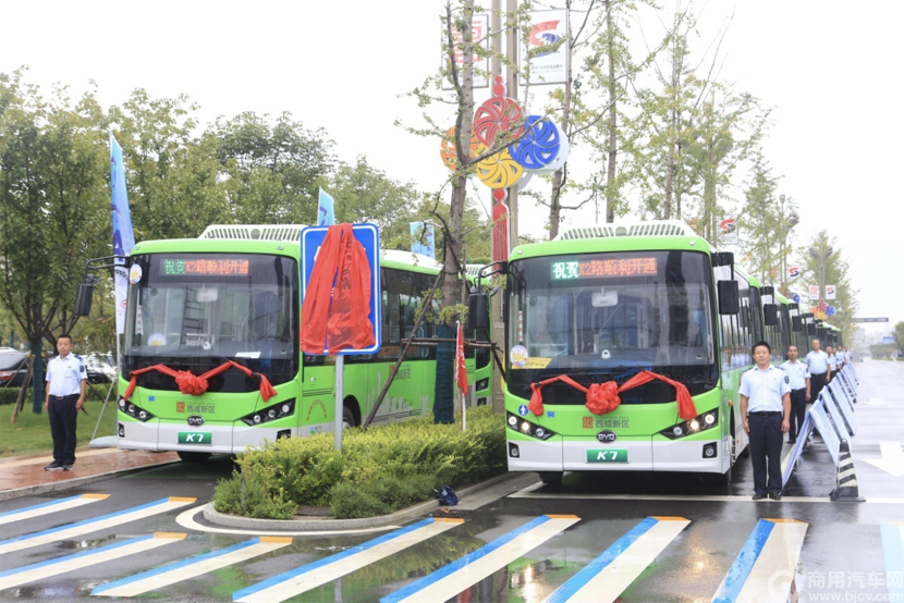 卓众商用车-专业的商用车内容平台 | 构建绿色智慧公共交通体系 110辆比亚迪全新K7投放西咸新区 | 商用车网